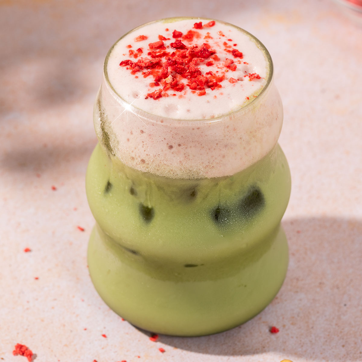 Matcha strawberry latte | Espresso My Kitchen