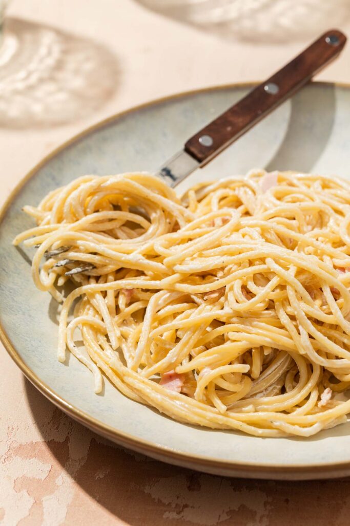 Spaghetti con crema | Espresso My Kitchen