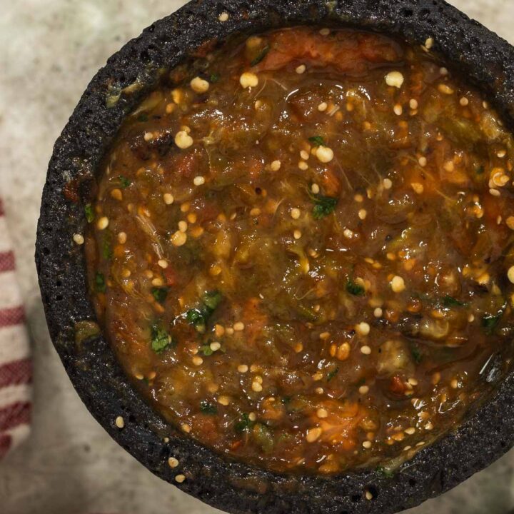 Molcajete salsa | Espresso My Kitchen