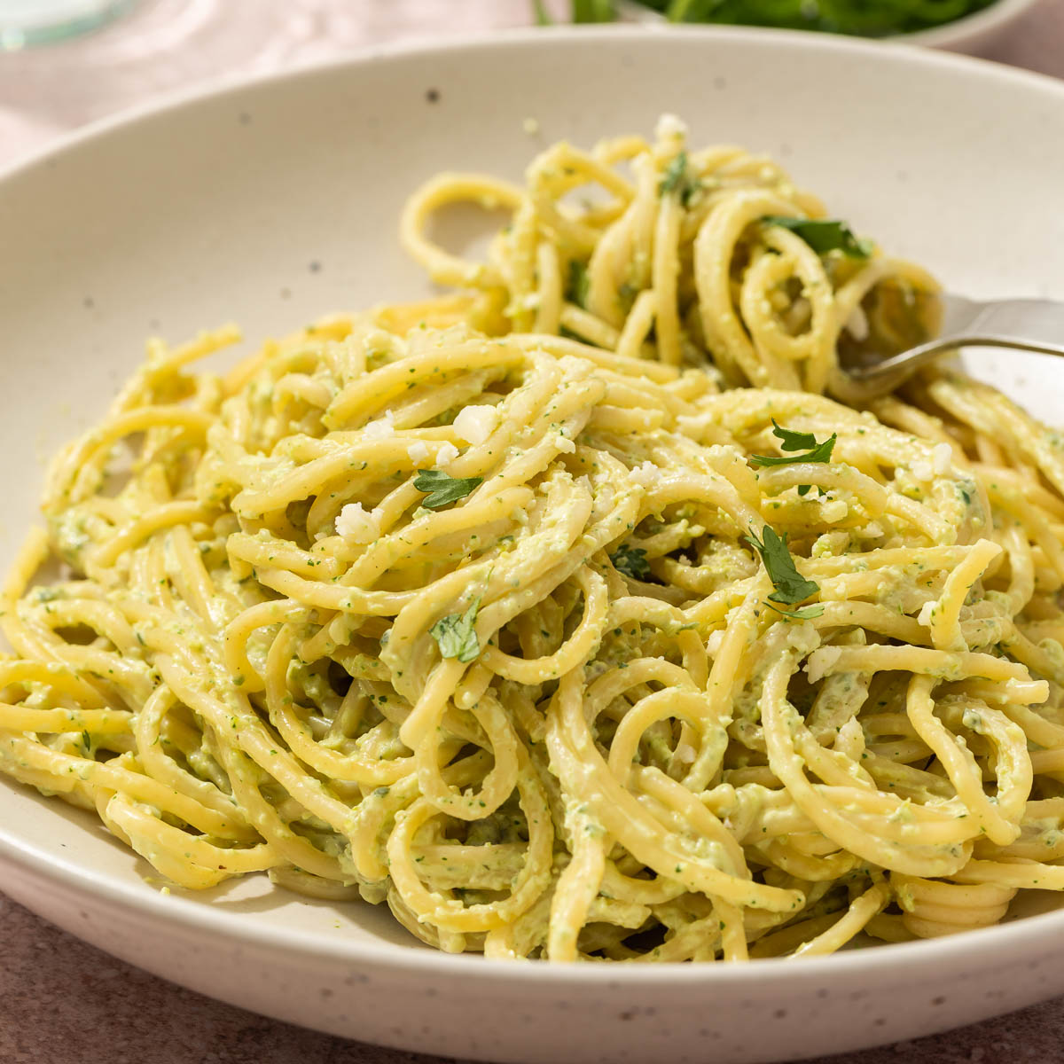 Spaghetti Verde (Green Spaghetti) | Espresso My Kitchen